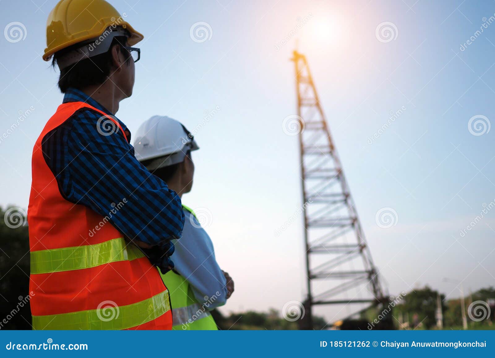 Construction Workers Control the Use of Cranes and Stake in the ...