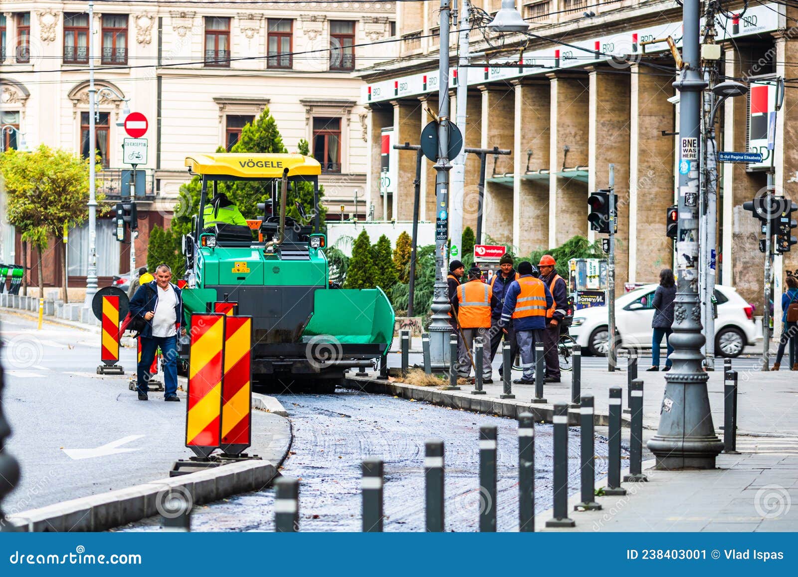 Construction Workers Going To Work in Bucharest, Romania, 2021 ...