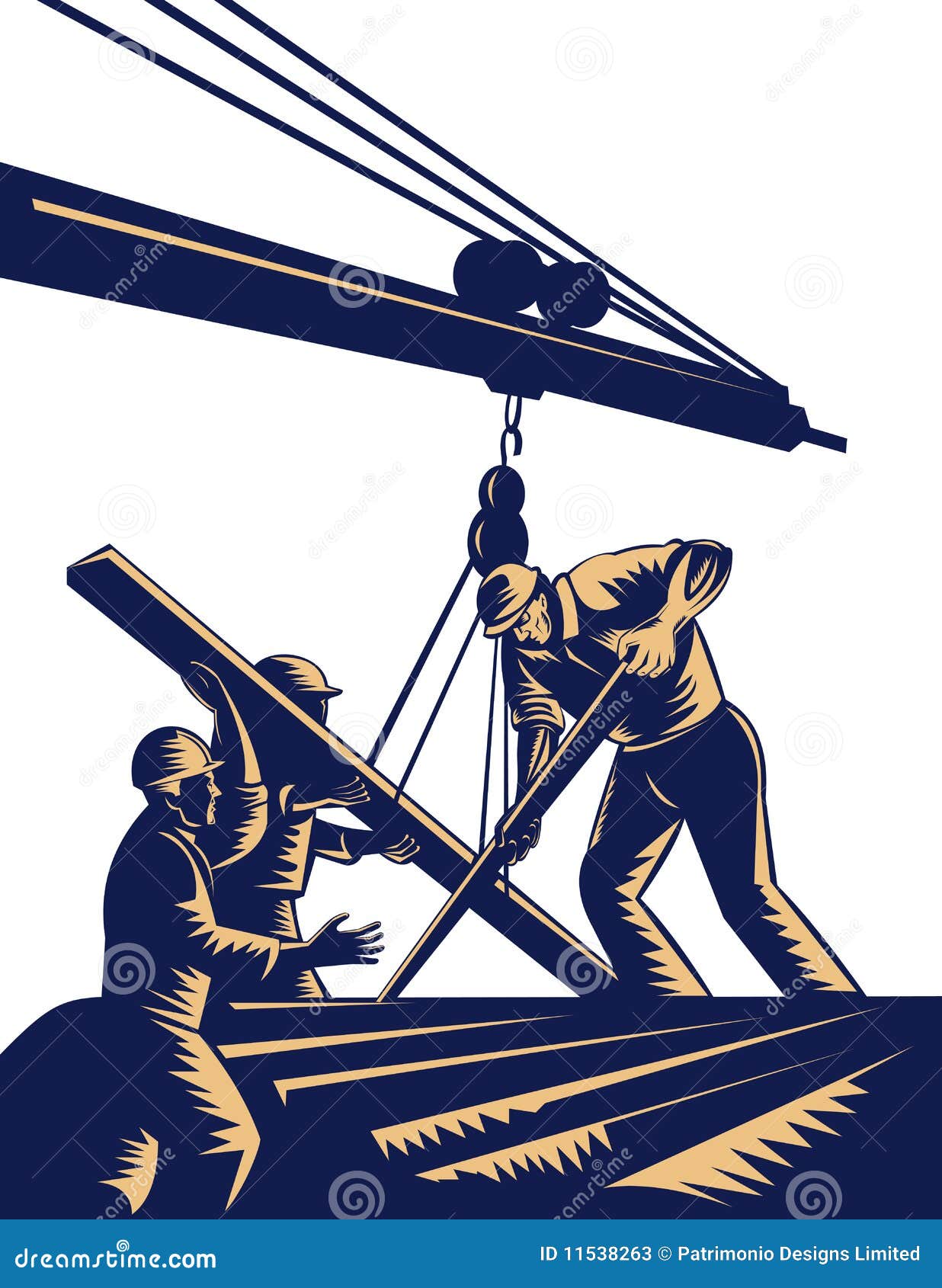 Hoisting Cartoons, Illustrations & Vector Stock Images - 2389 Pictures ...