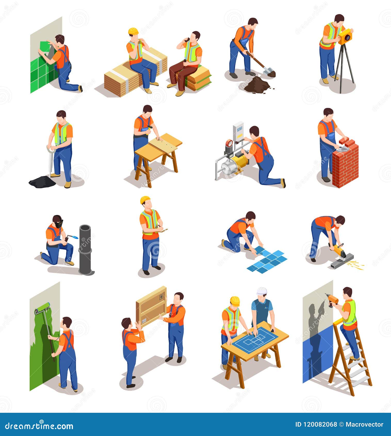 Isometric Worker Stock Illustrations – 26,647 Isometric Worker Stock ...