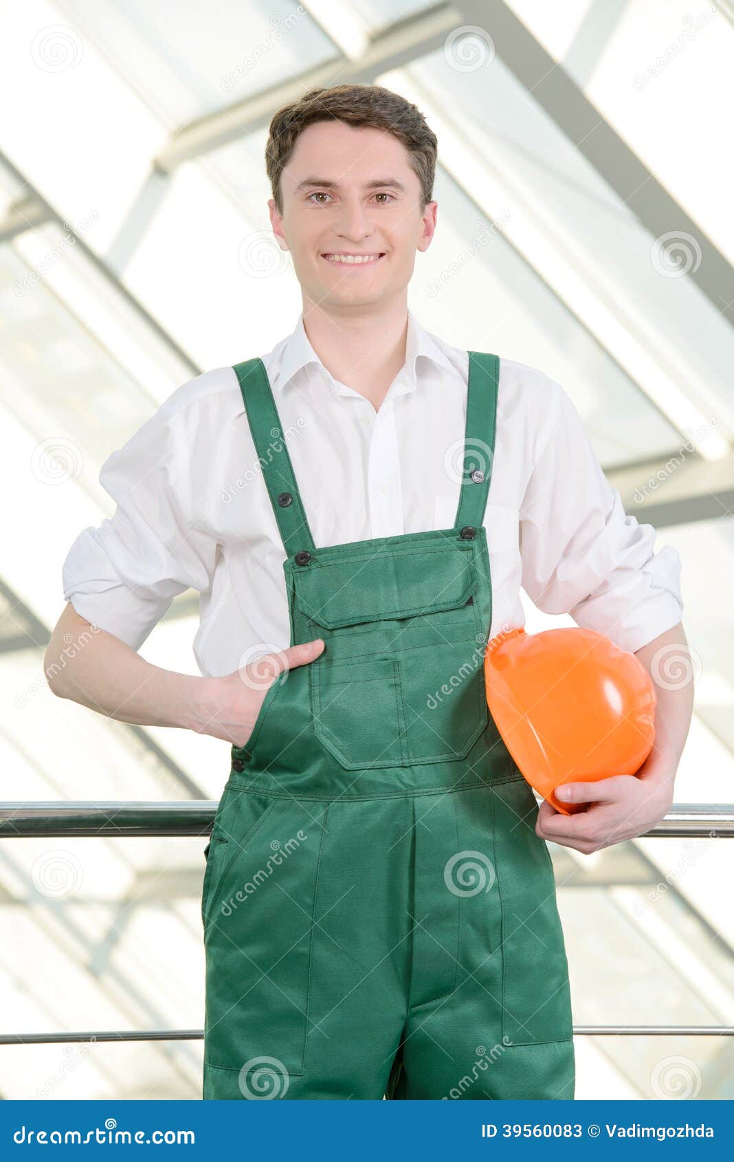 Construction Workers stock image. Image of male, plant - 39560083