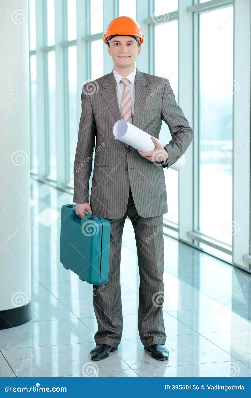 Construction Workers stock photo. Image of industry, engineer - 39560156