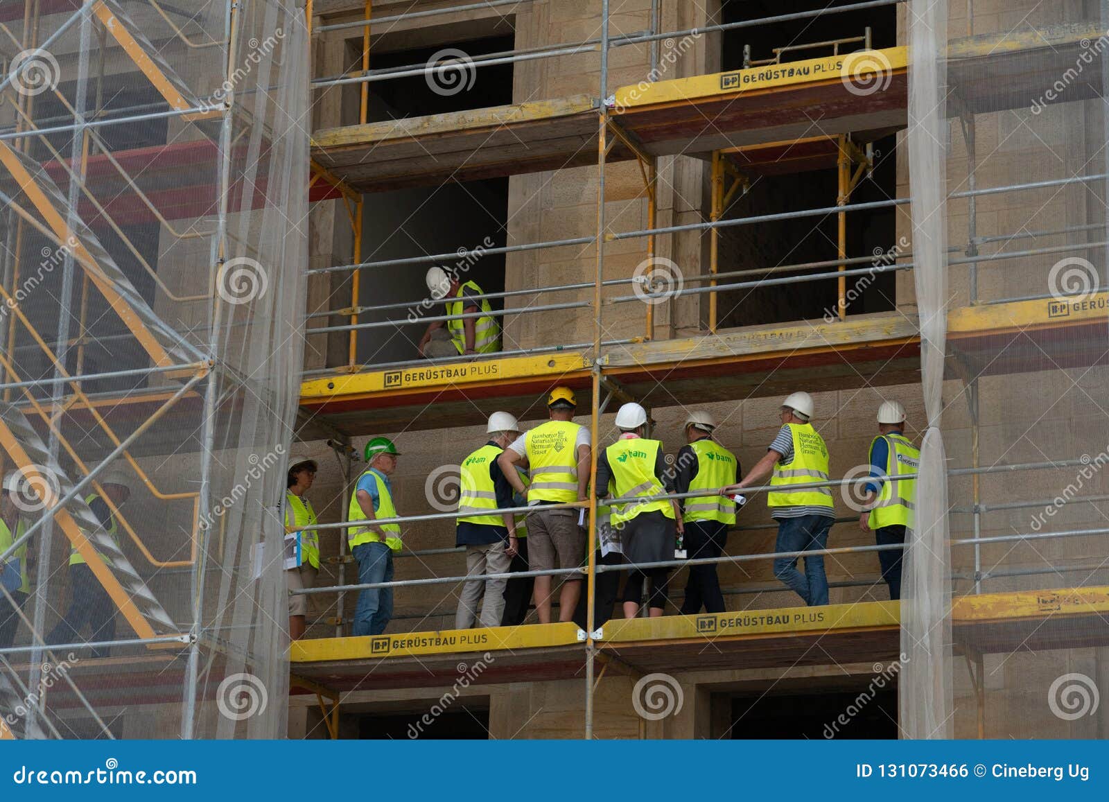 Construction workers editorial photo. Image of industrial - 131073466