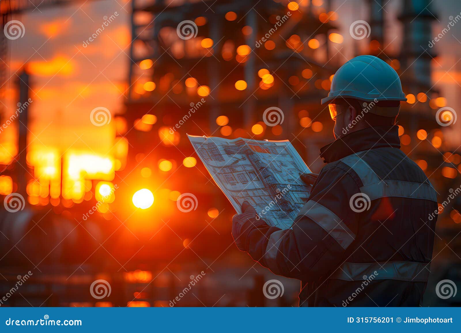 Contruction Site Cartoon Vector Illustration | CartoonDealer.com #132192790