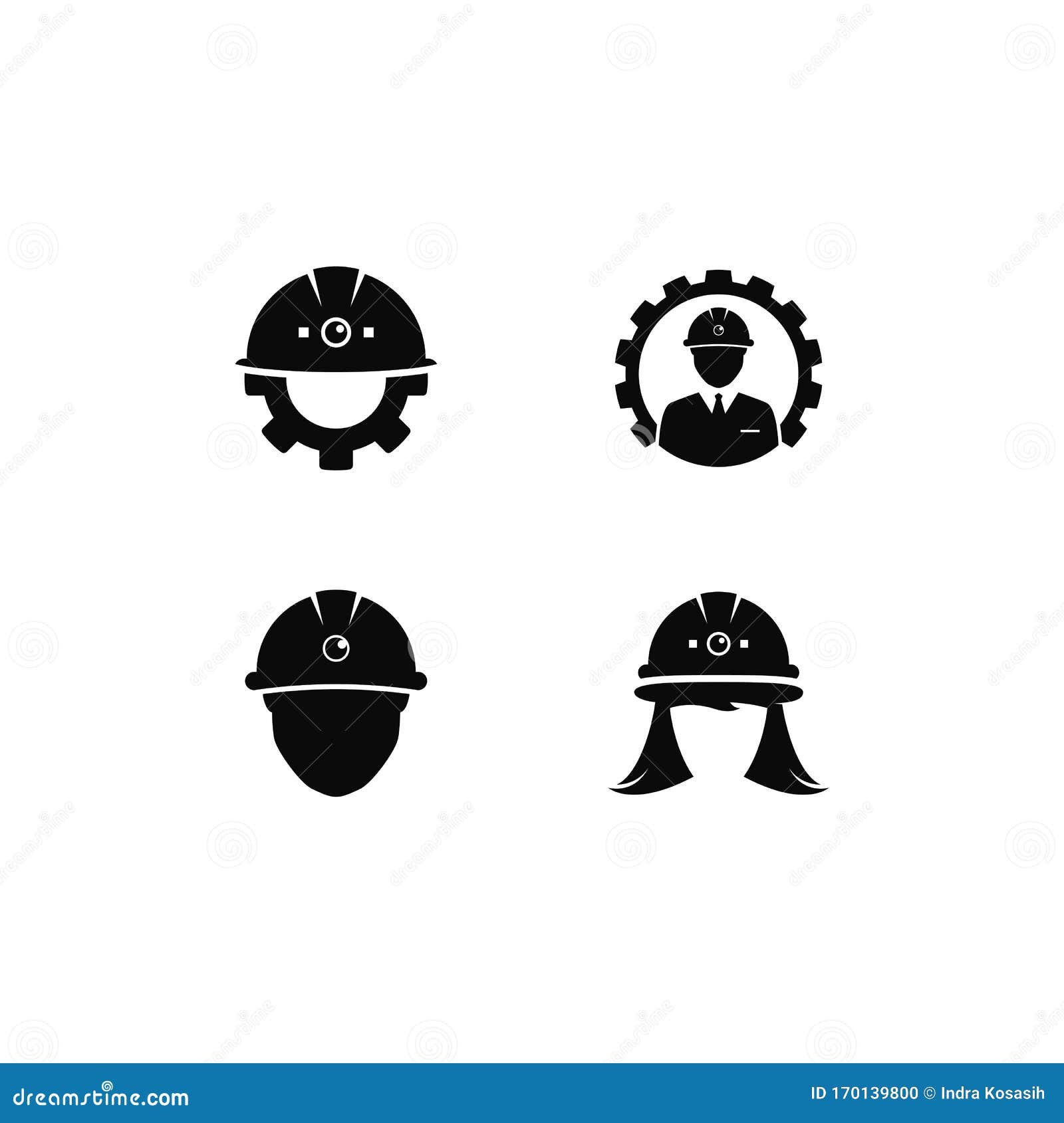 Construction Workers and Under Construction Logo Vector Icon Template ...