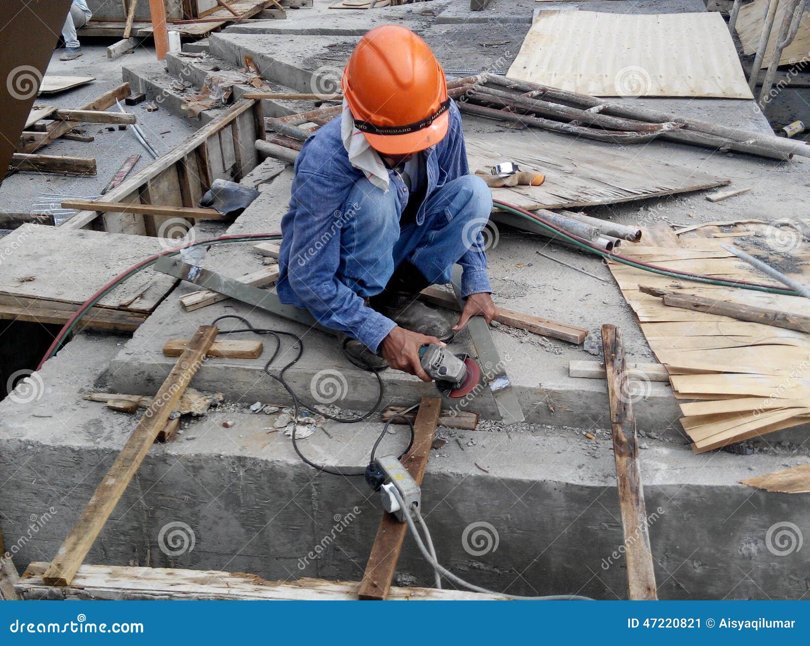 Construction Workers Using Grinders Editorial Photo - Image of grinders ...
