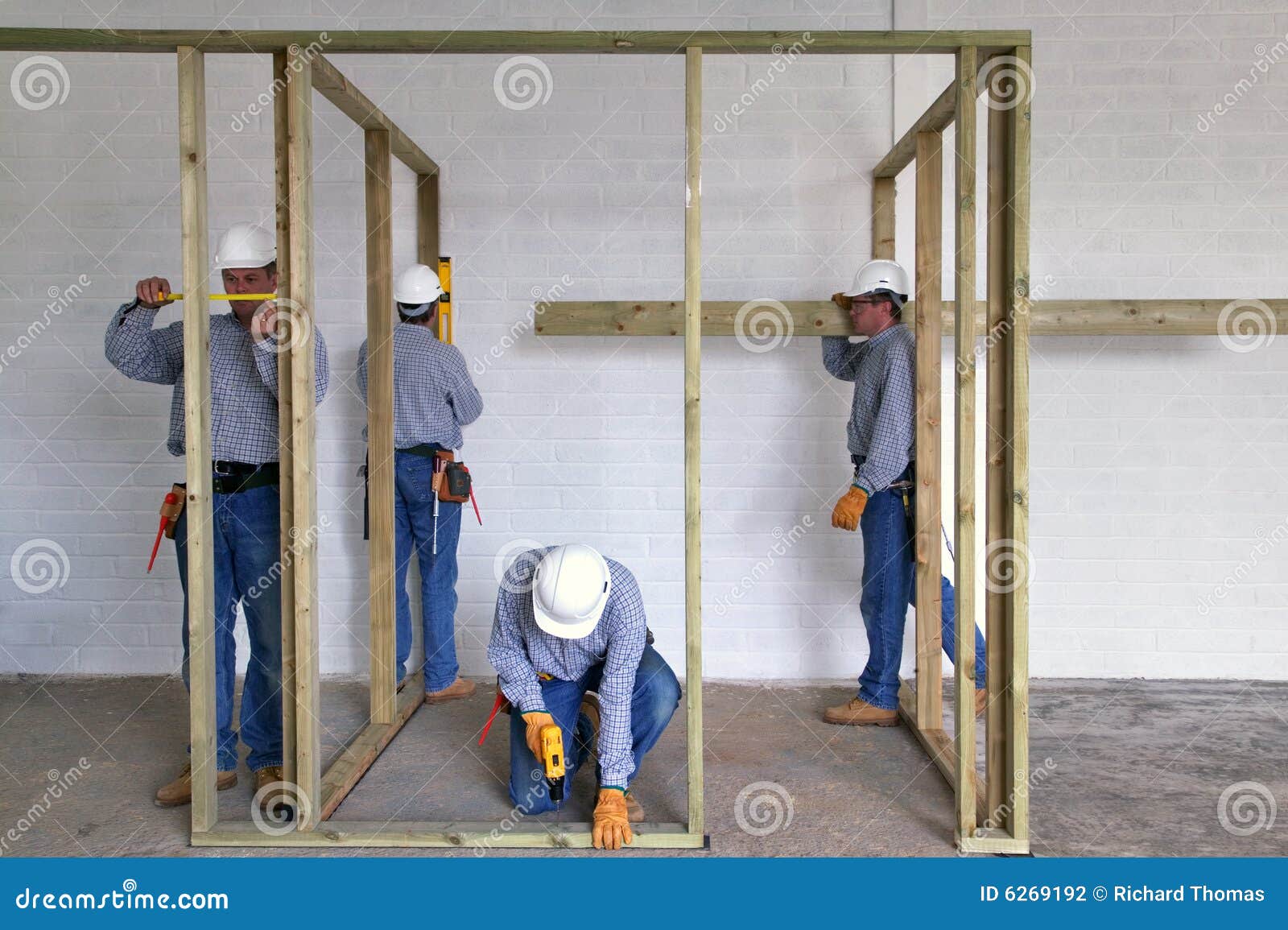 Construction workforce stock photo. Image of team, industry - 6269192