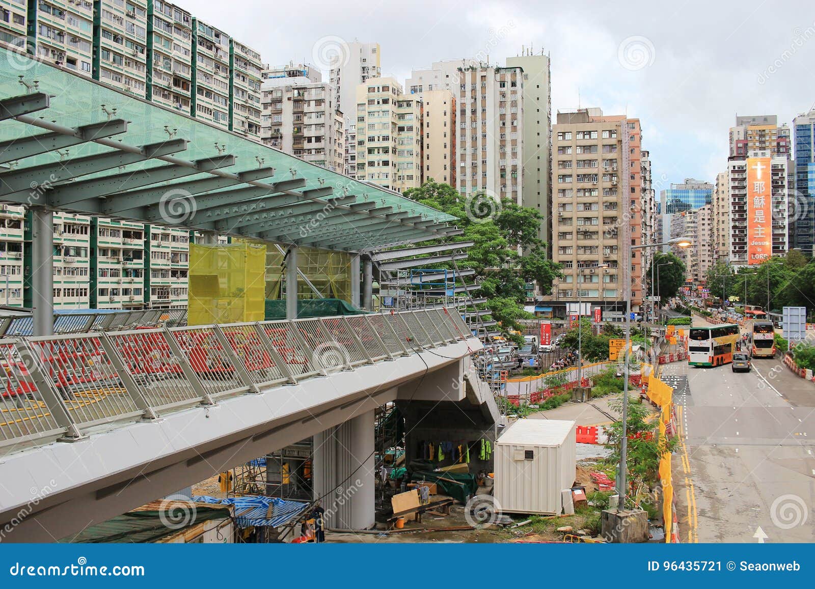 Construction Works of Hk Express Rail Link Editorial Photo - Image of ...