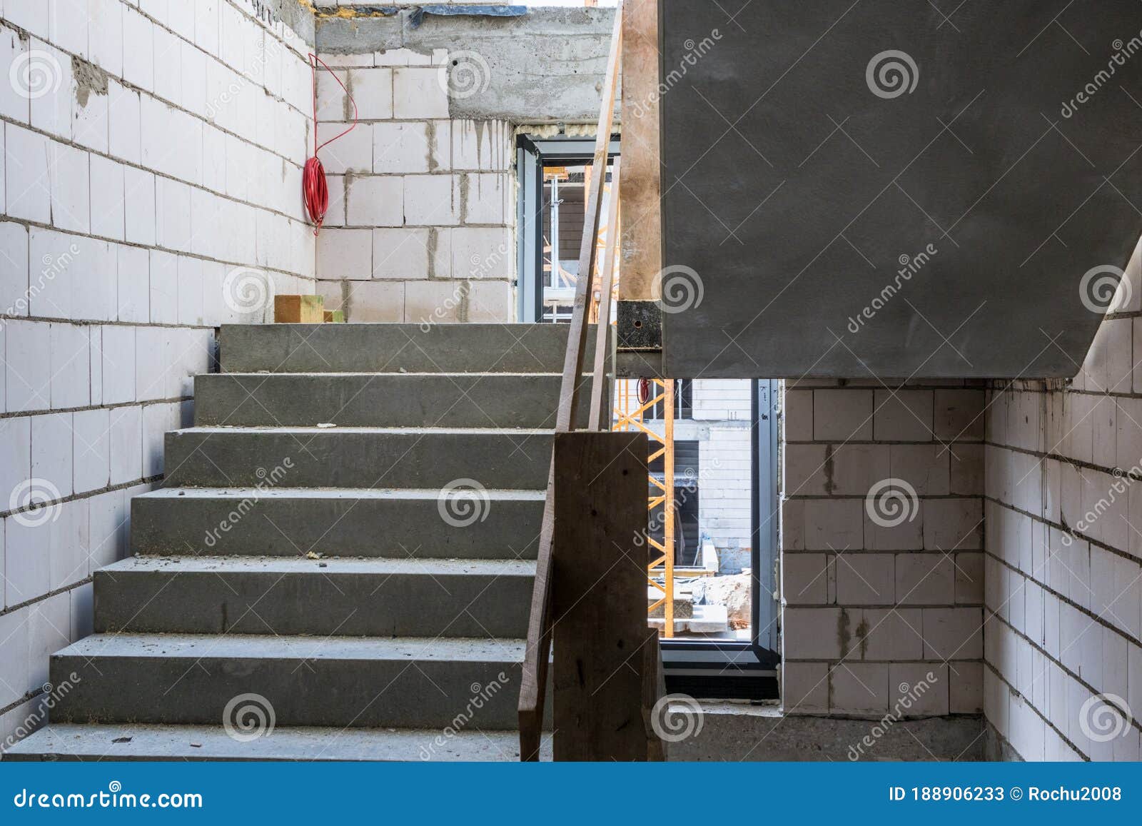 Construction Works, Interior of the Building Under Construction Stock ...