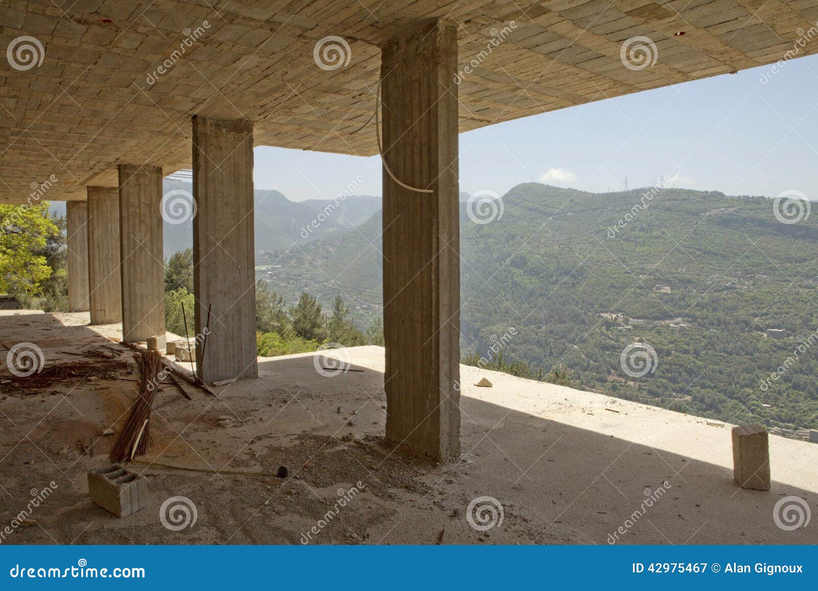 Construction Works, Lebabon Editorial Photography - Image of side ...