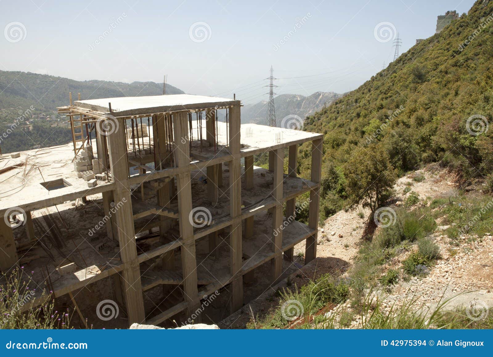 Construction Works, Lebabon Editorial Stock Image - Image of lebabon ...
