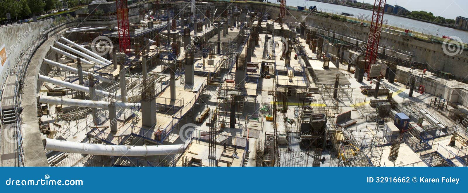 Construction Zone stock photo. Image of build, constructing - 32916662