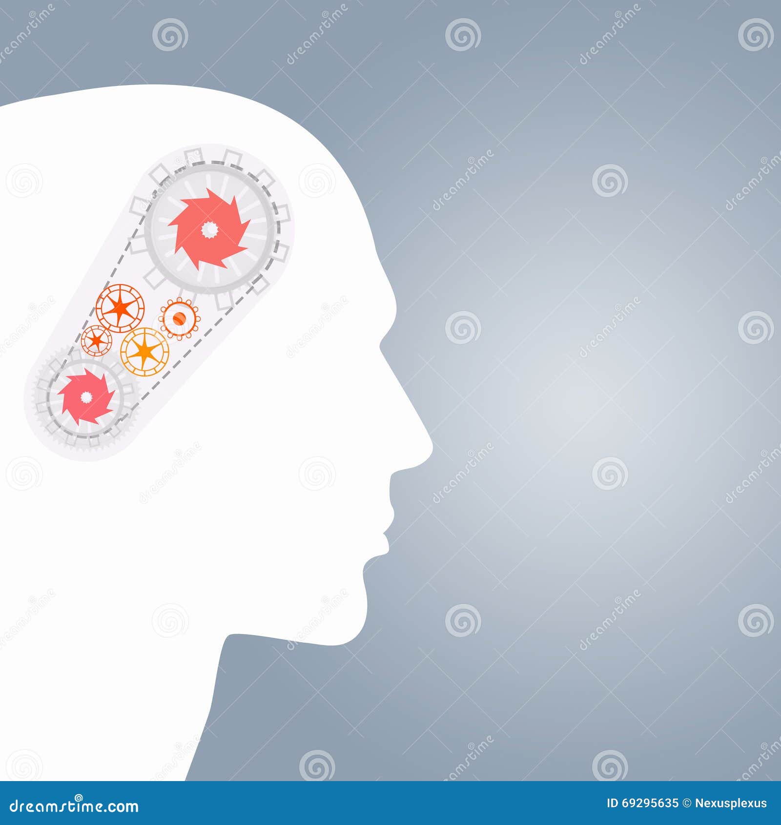 Constructive Thinking As Concept Stock Illustration - Illustration of ...