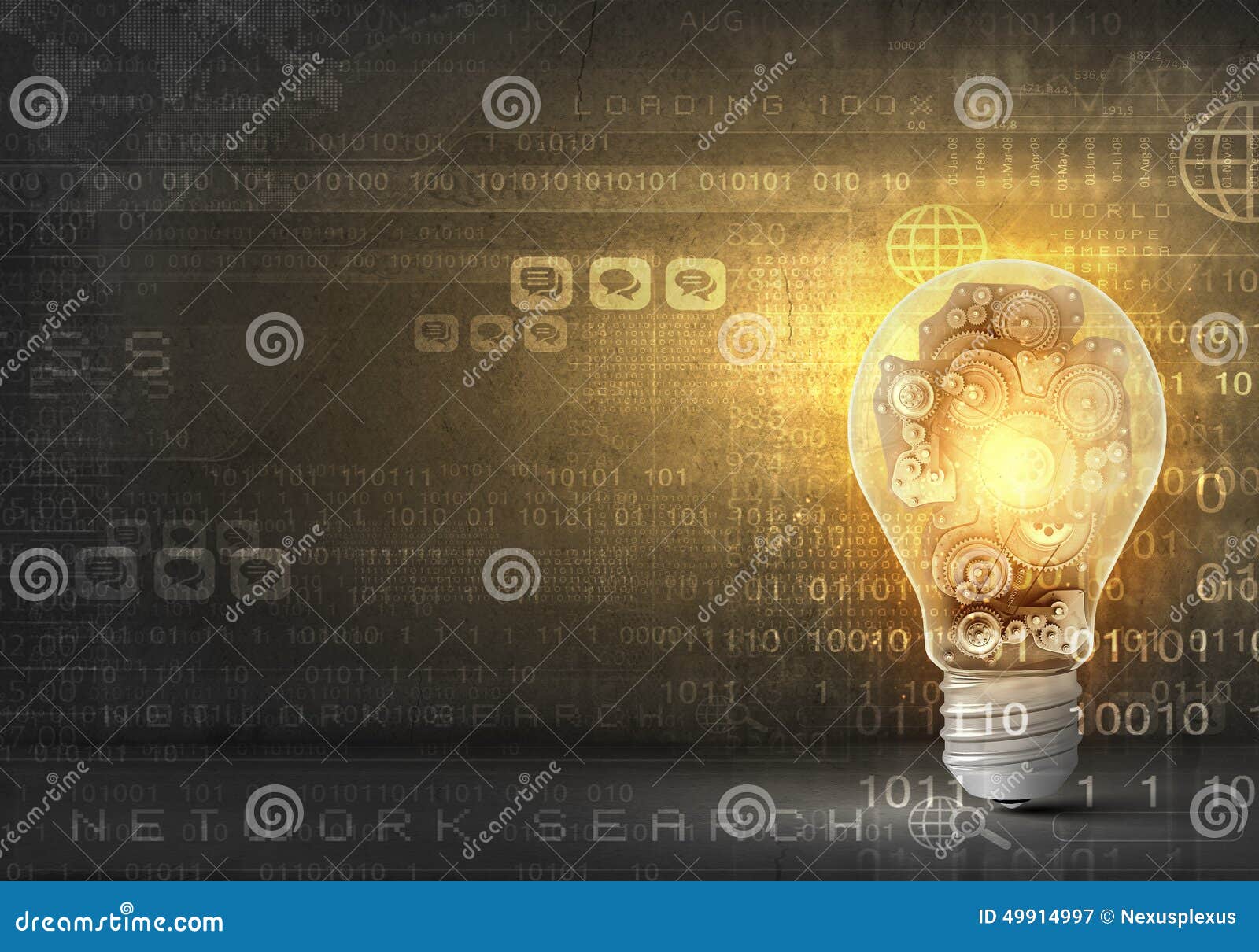 Constructive thinking stock illustration. Illustration of digital ...