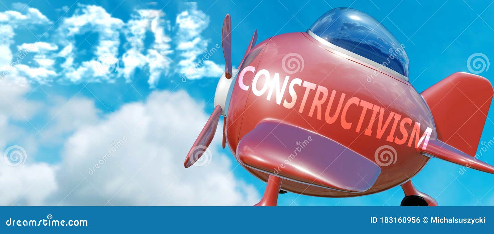 Constructivism Helps Achieve a Goal - Pictured As Word Constructivism ...