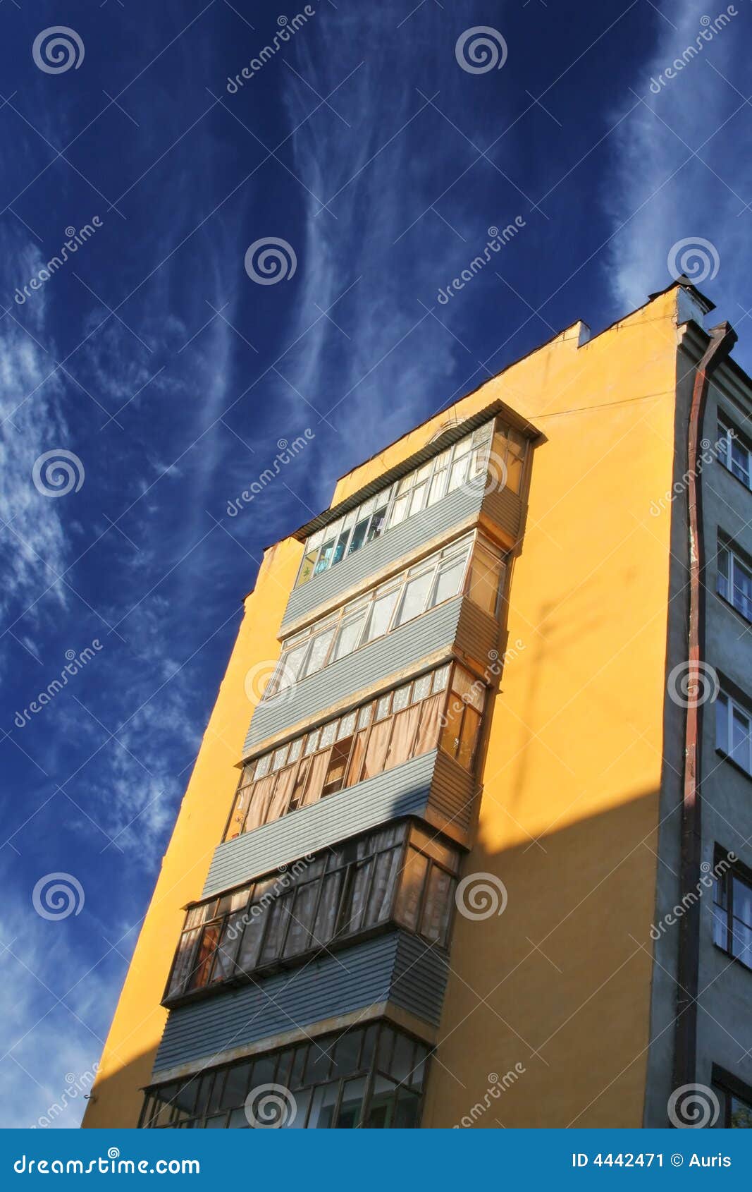 Constructivism Style Buildings Stock Image - Image of exterior, scenics ...