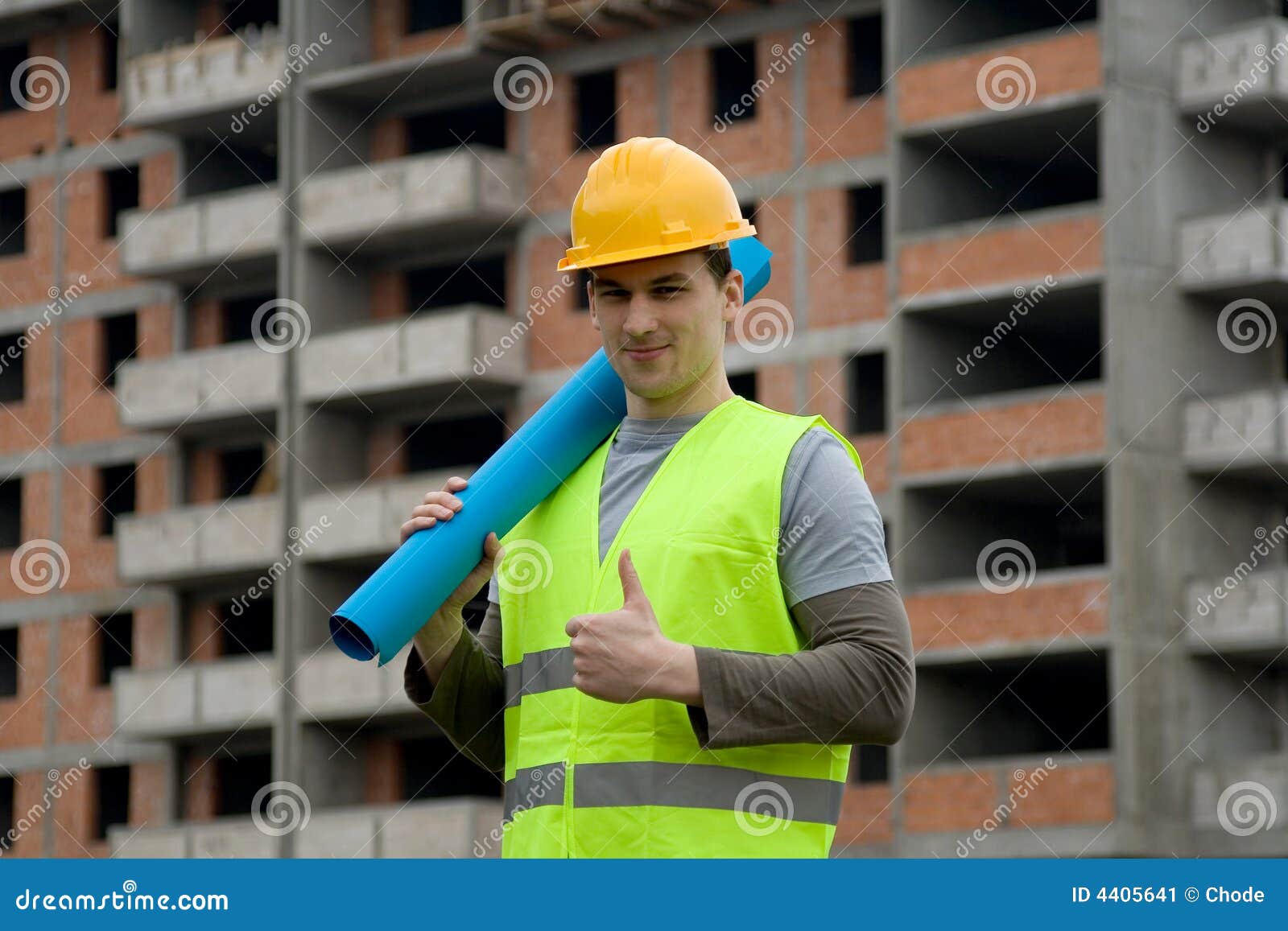 Constructon worker stock image. Image of engineer, project - 4405641