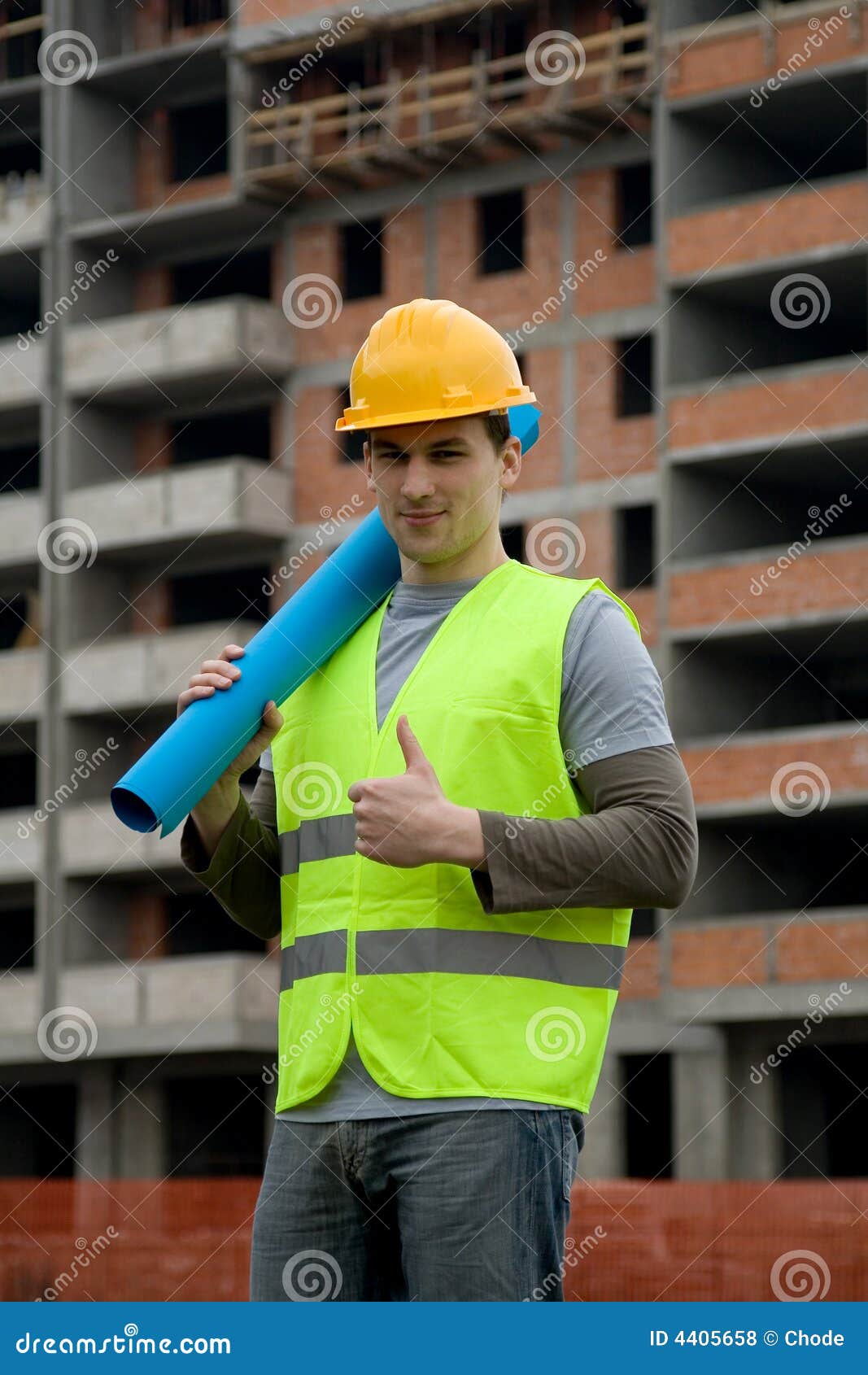 Constructon worker stock photo. Image of work, bulder - 4405658