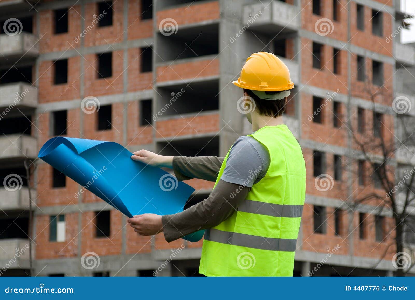 Constructon worker stock photo. Image of protect, manager - 4407776