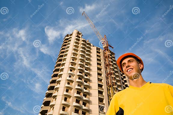 Constructor foto de archivo. Imagen de desarrollo, mudanza - 3228646