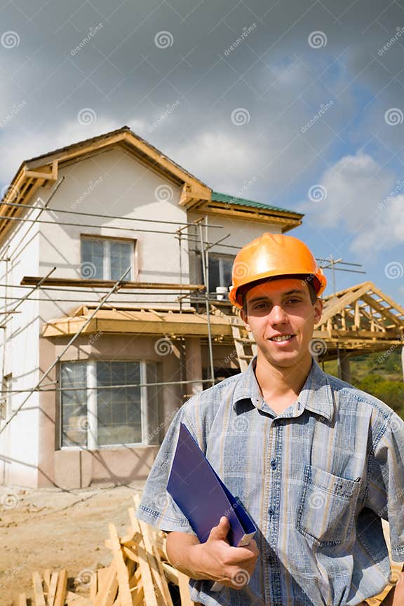 Constructor imagen de archivo. Imagen de mejora, marco - 3430239