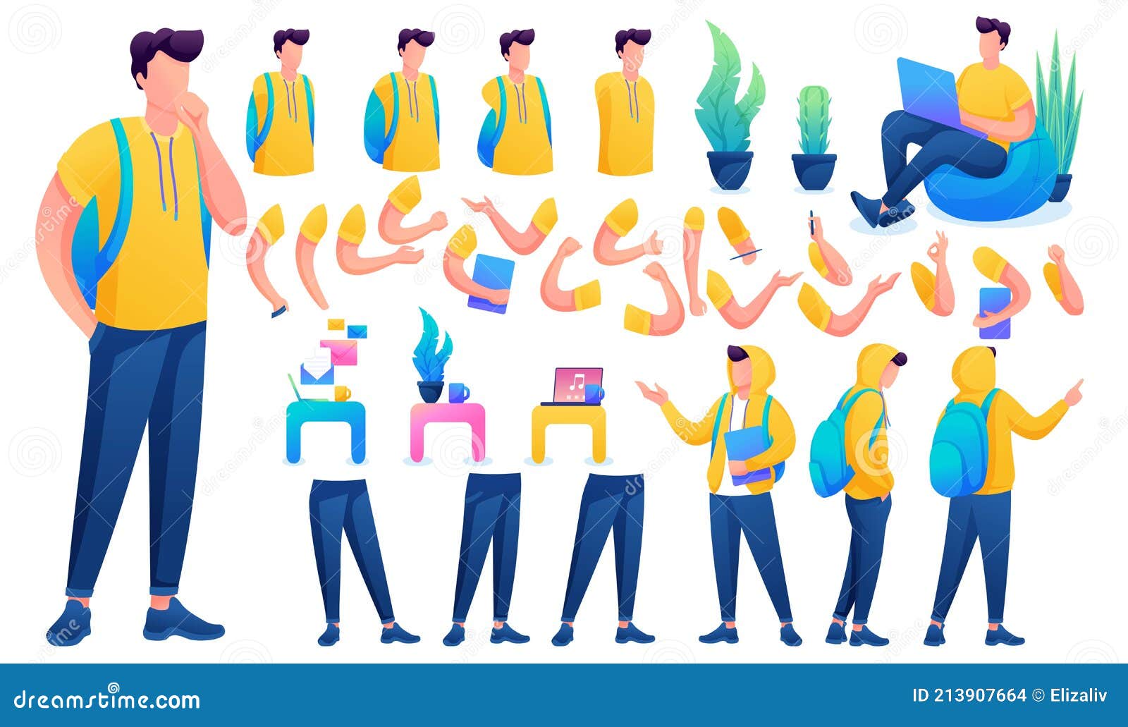 Constructor for Creating a Young Men. Create Your Own Young Men ...