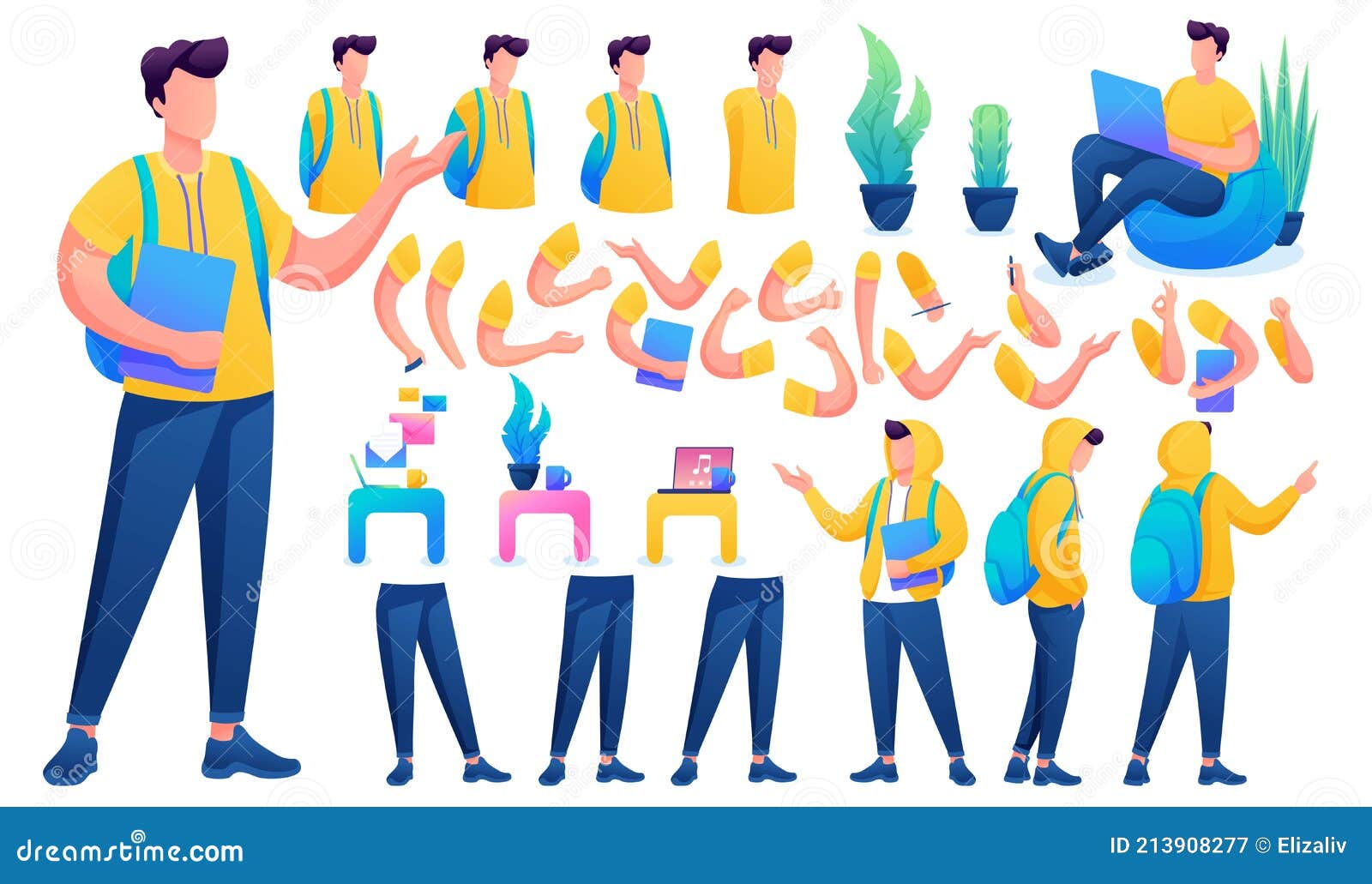 Constructor for Creating a Young Men. Create Your Own Young Men ...