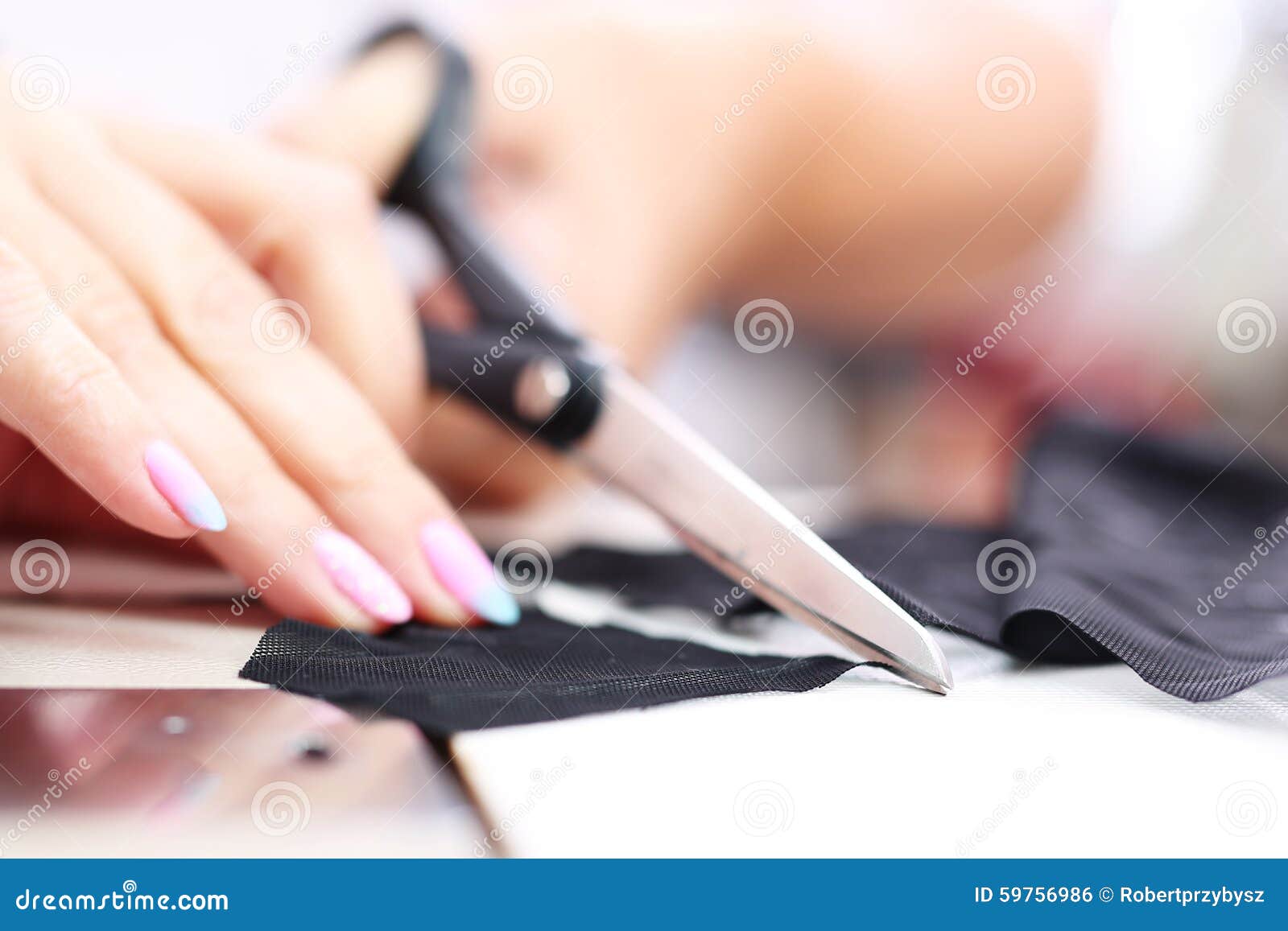 Constructor. Factory, Sewing Room. Stock Photo - Image of fabric ...