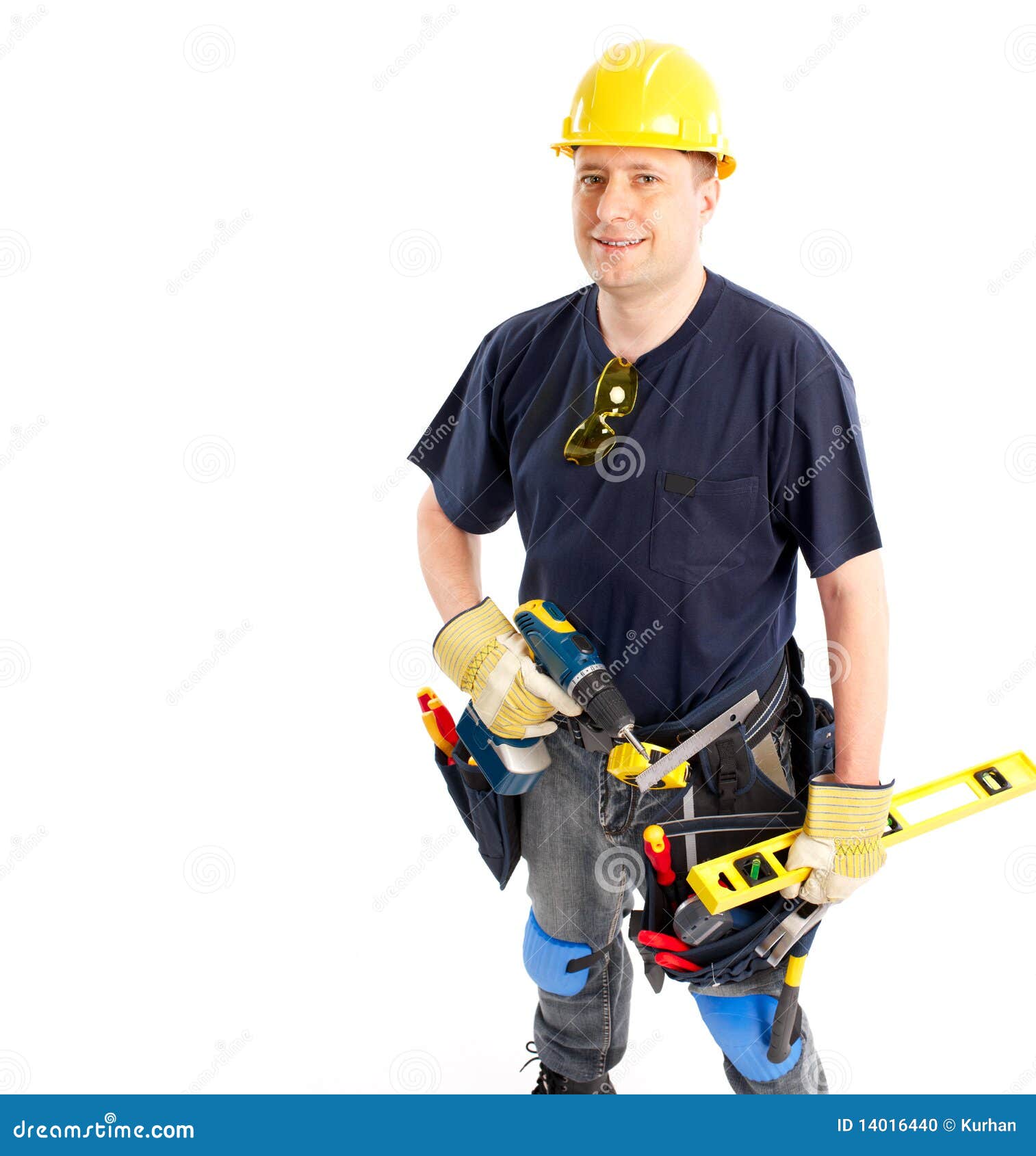 Construtor foto de stock. Imagem de construtor, profissional - 14016440