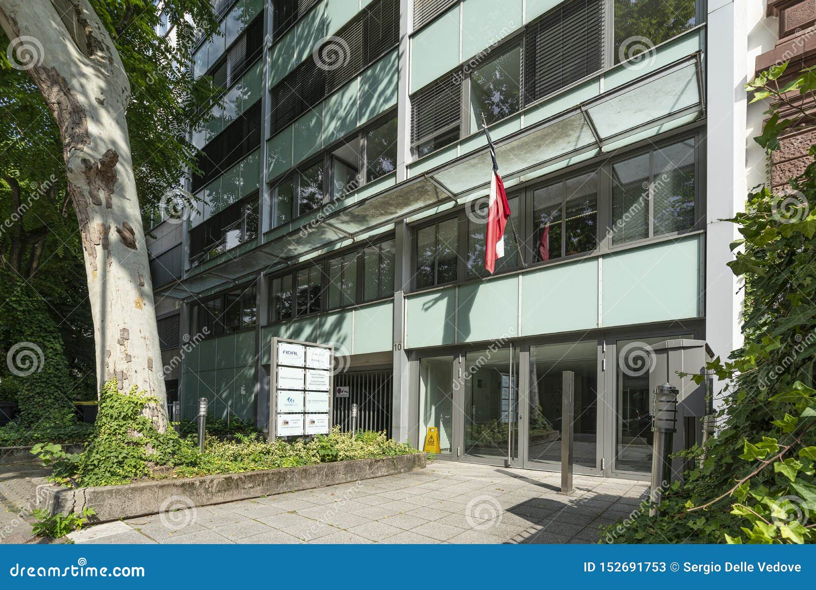 Consulate General of Chile in Frankfurt Editorial Stock Photo - Image ...