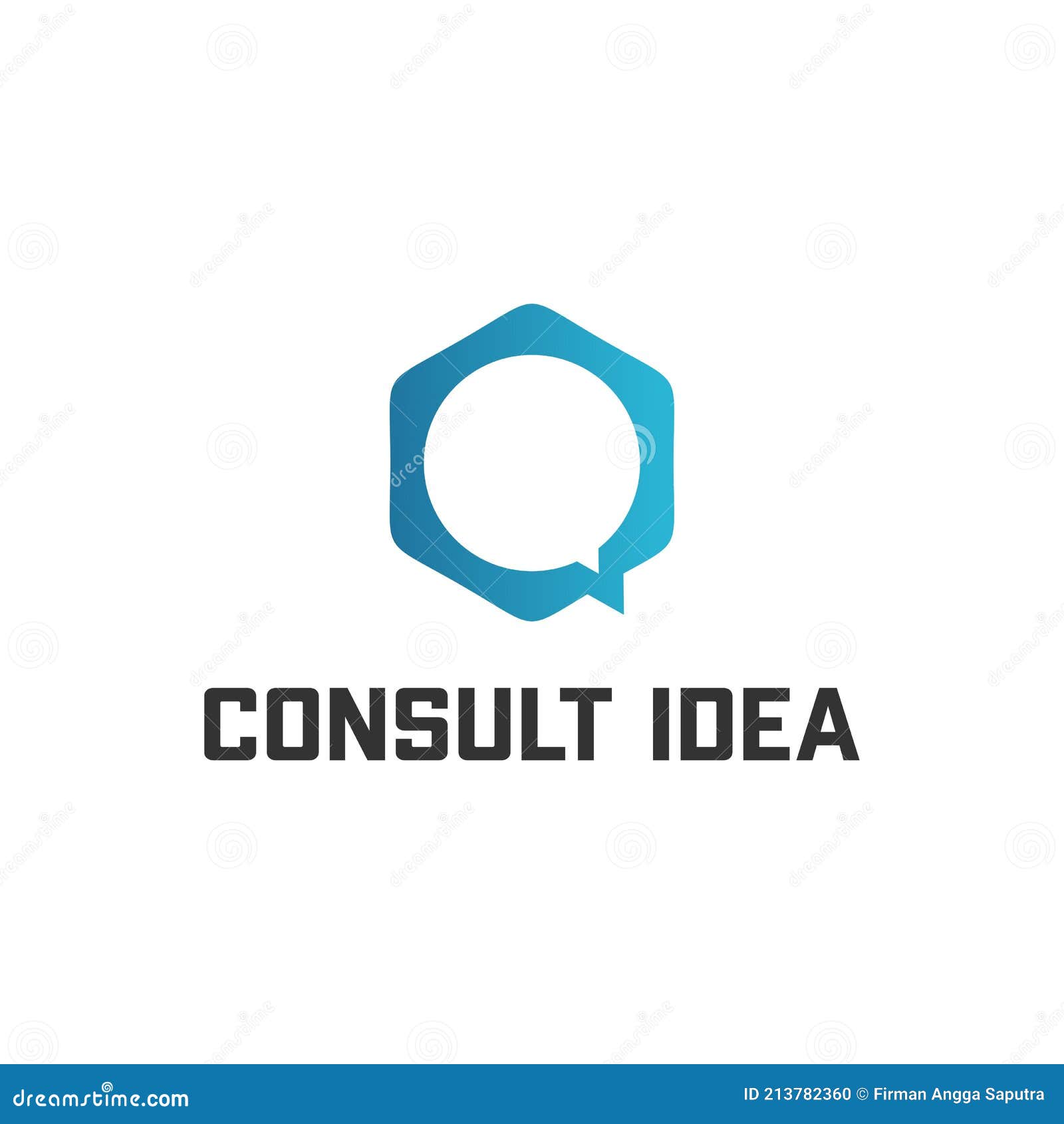 Consult Idea Logo Inspirations Template Stock Vector - Illustration of ...