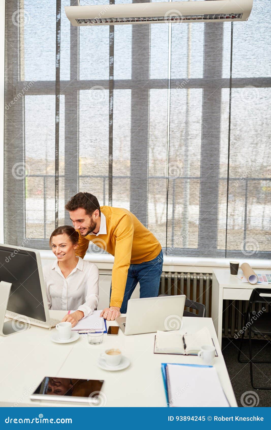 Consultant in Computer Training Stock Image - Image of start, business ...