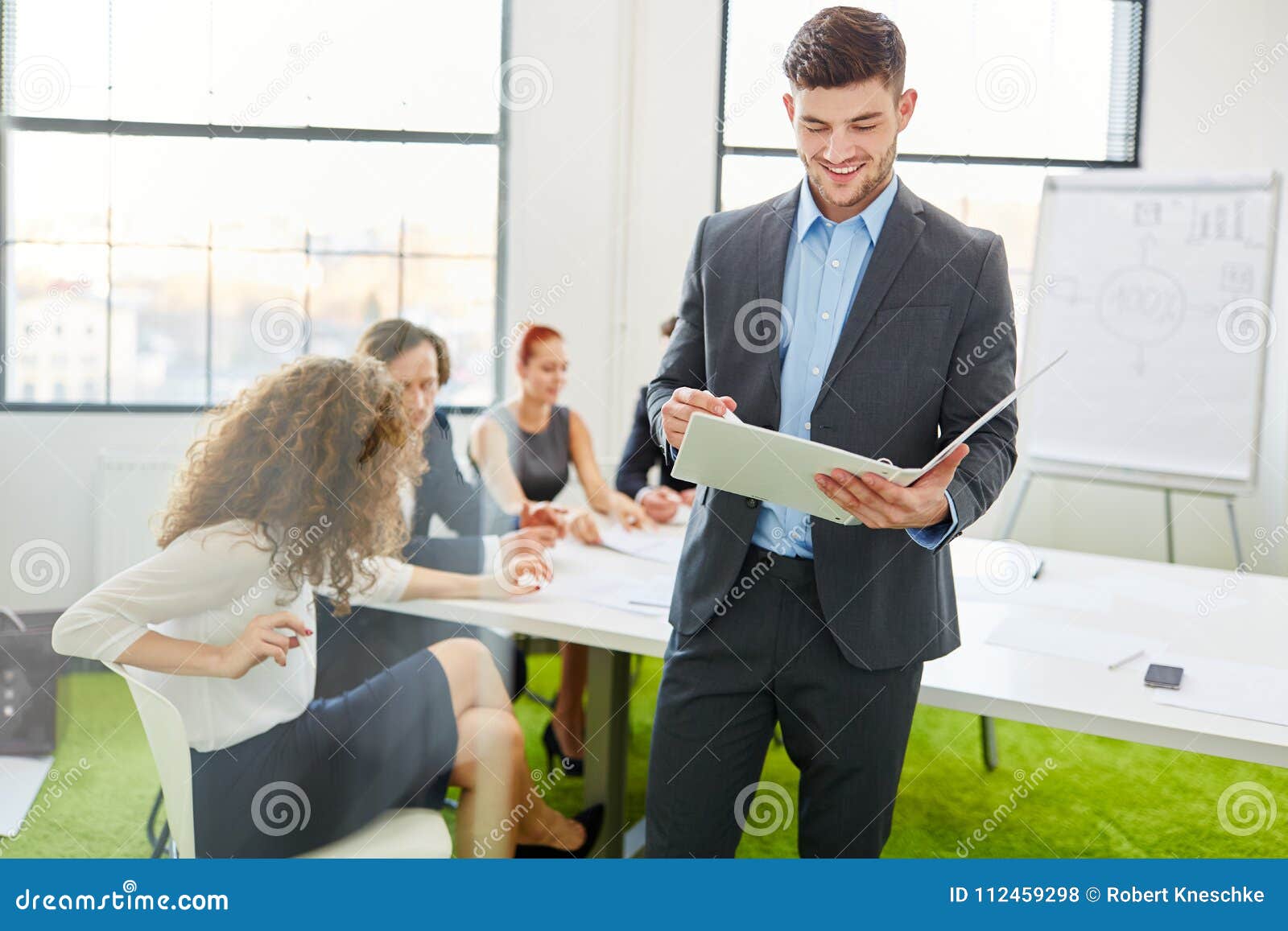 Consultant during Consulting Workshop Stock Photo - Image of team ...