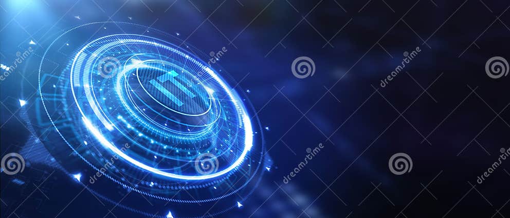 It Consultant Presenting Tag Cloud about Information Technology Stock ...