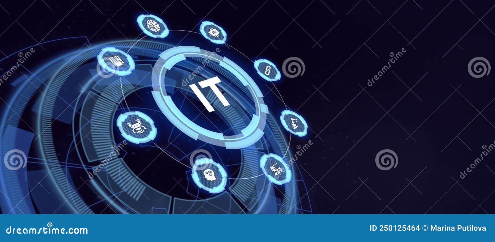 It Consultant Presenting Tag Cloud about Information Technology Stock ...