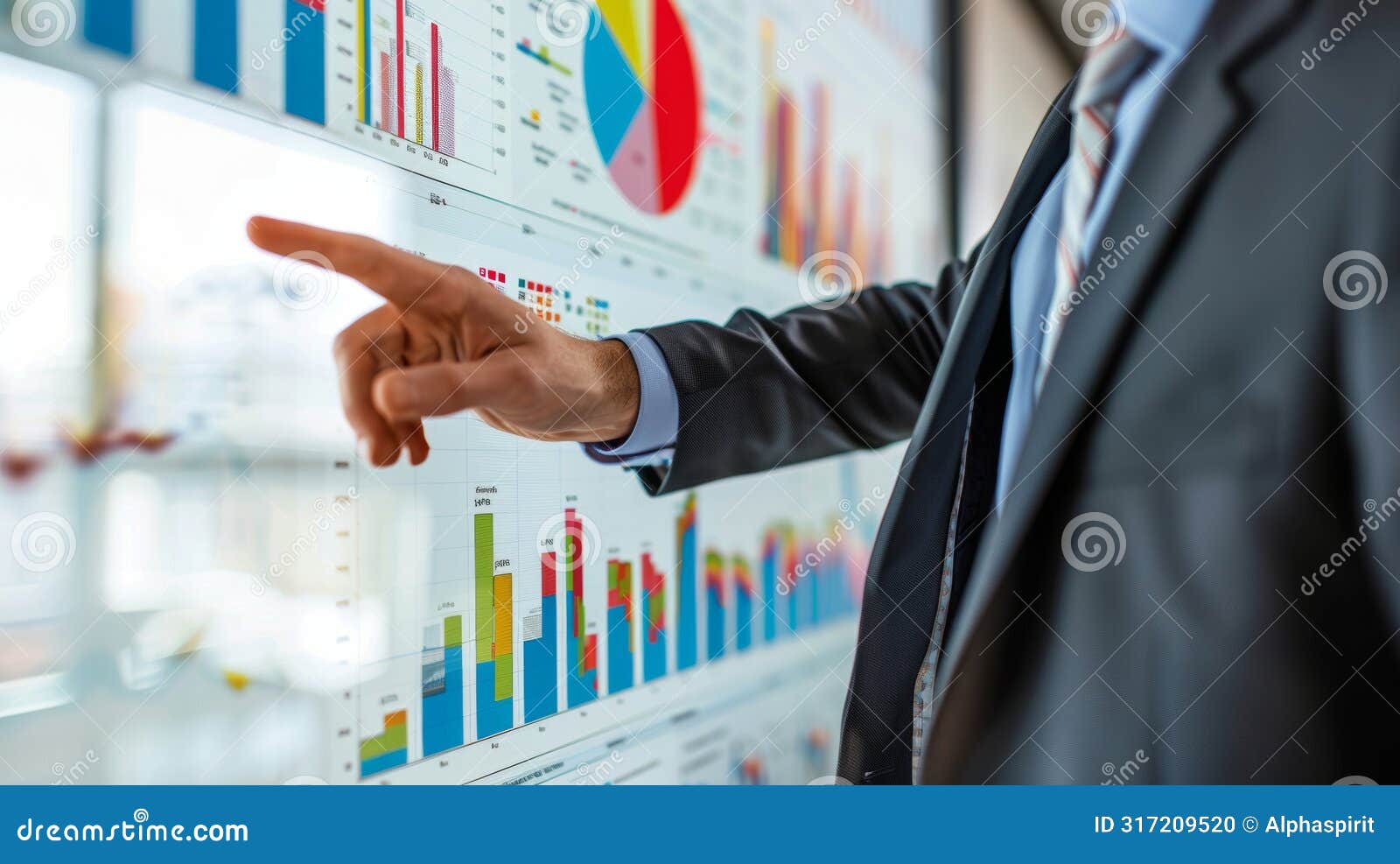 Consultant Showcasing Porter& X27;s Five Forces Analysis on a Digital ...