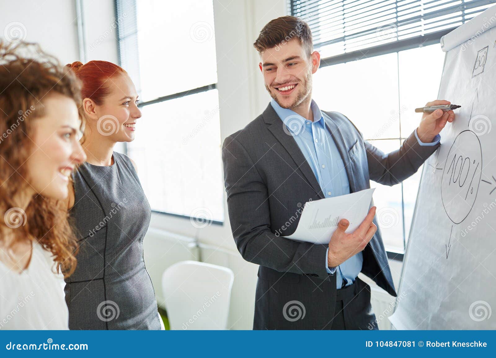Consultant Training Start-up Team Stock Image - Image of people ...