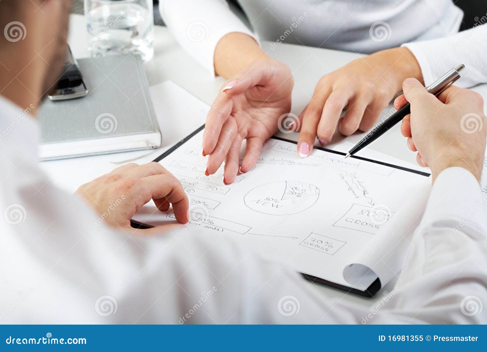 Consultation stock image. Image of hand, idea, cooperation - 16981355