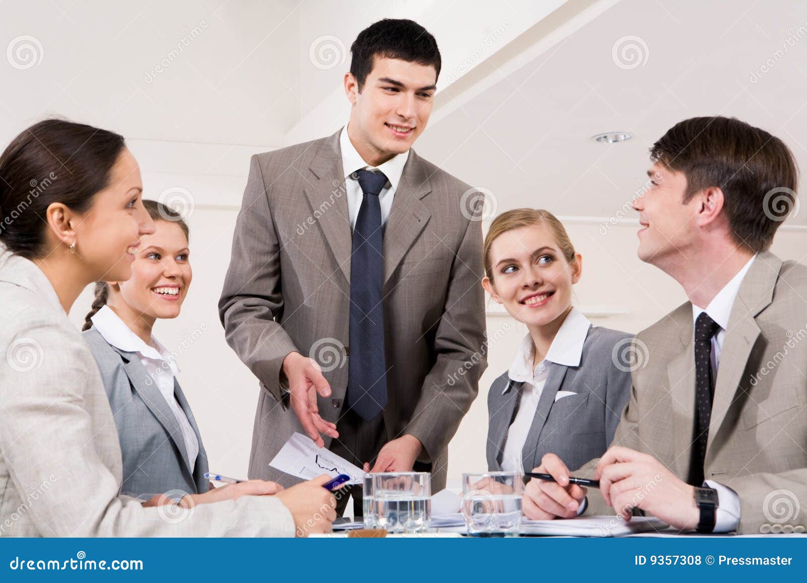 Consultation stock photo. Image of employee, meeting, company - 9357308