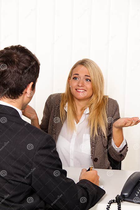 Consultation. Consultation and Discussion Stock Image - Image of ...