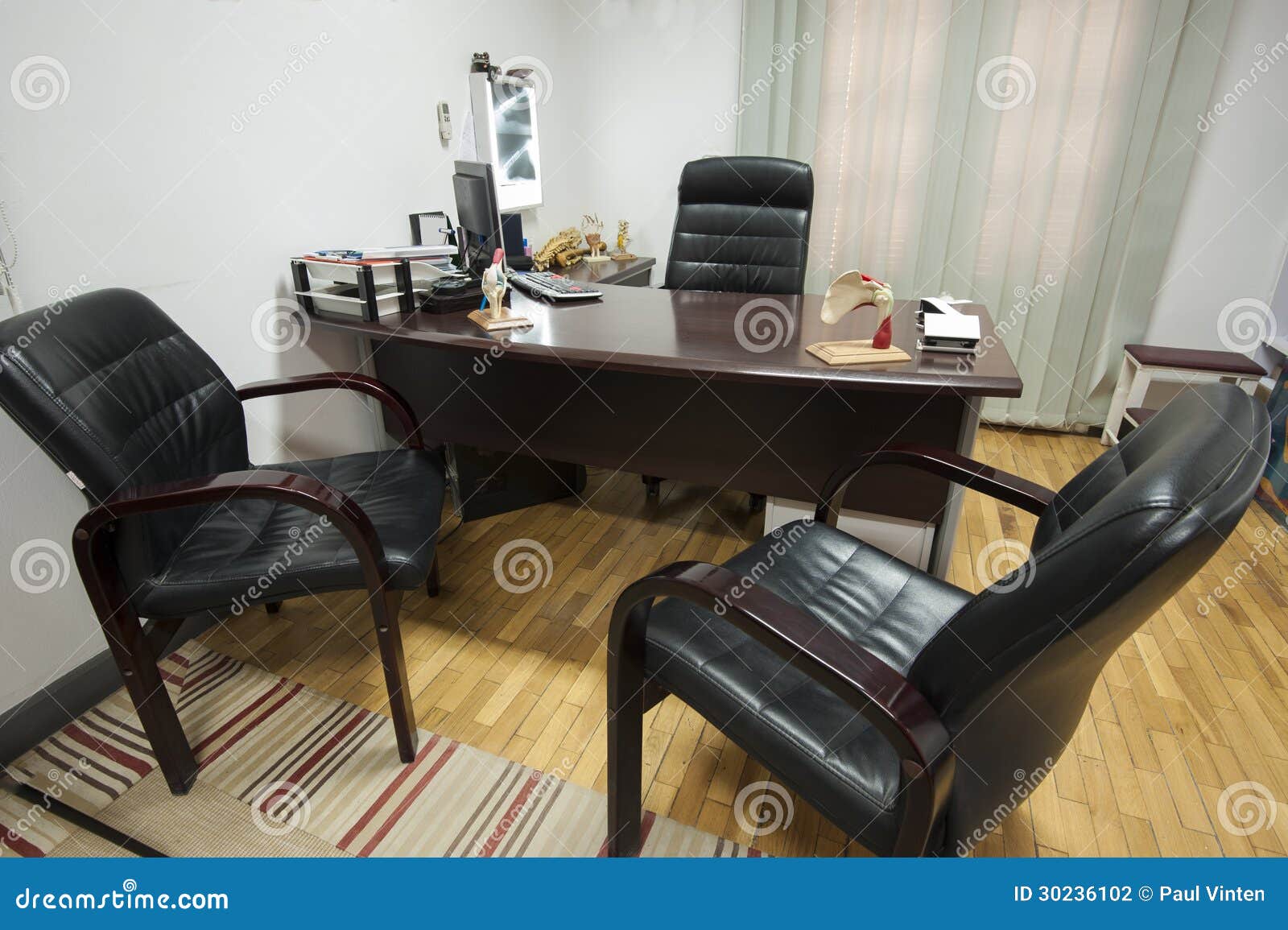 Doctors consultation room stock photo. Image of office - 30236102