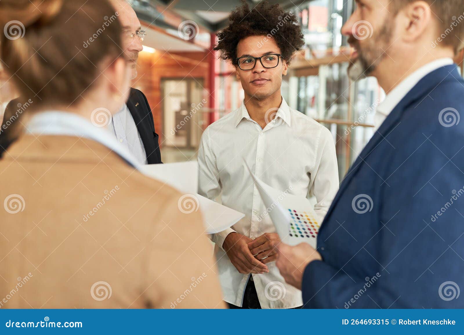 Consulting Advisor and Startup Team in a Meeting Stock Image - Image of ...