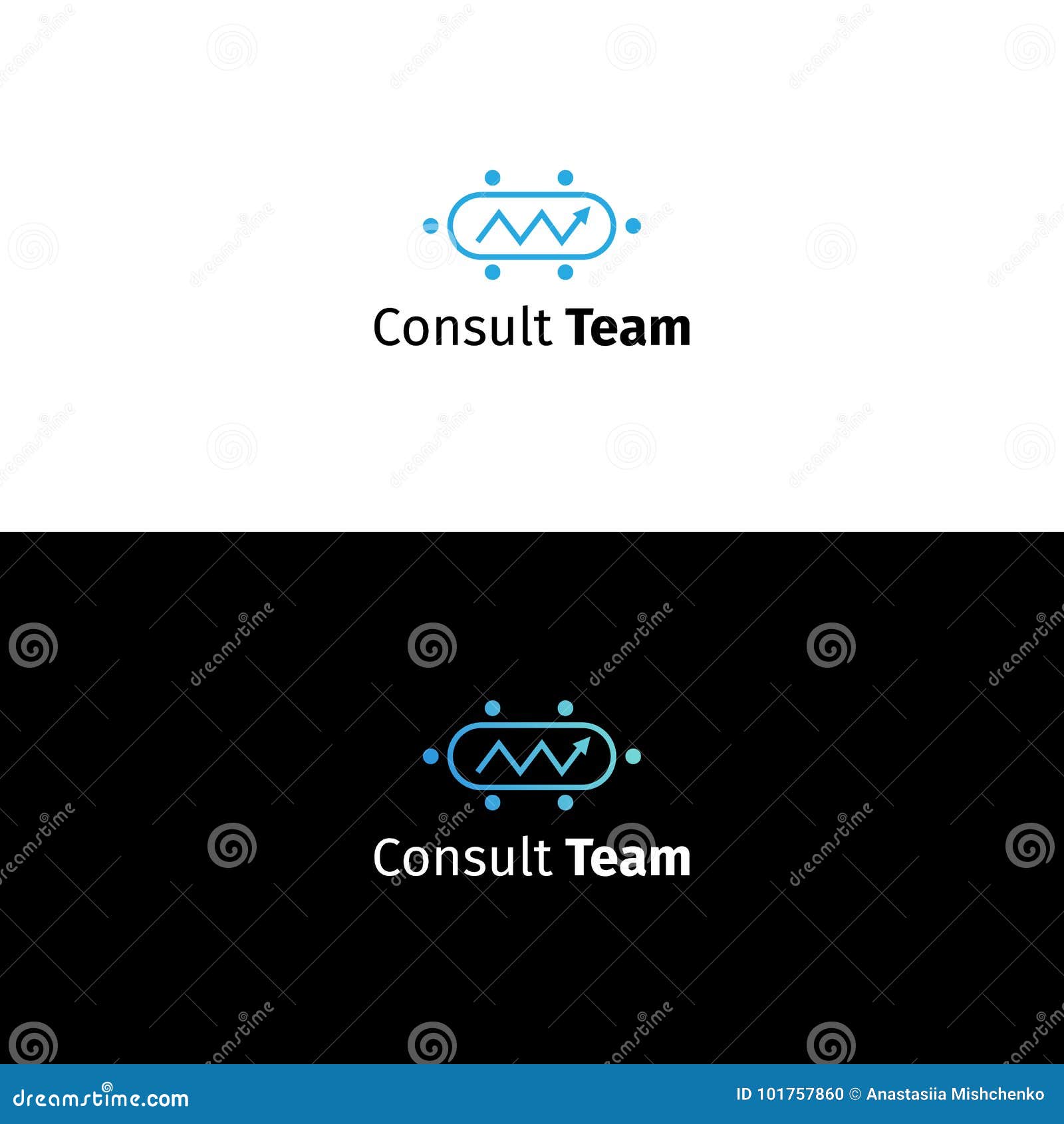 Consulting Business Logo. Data Analytics Company Sign Stock Vector ...