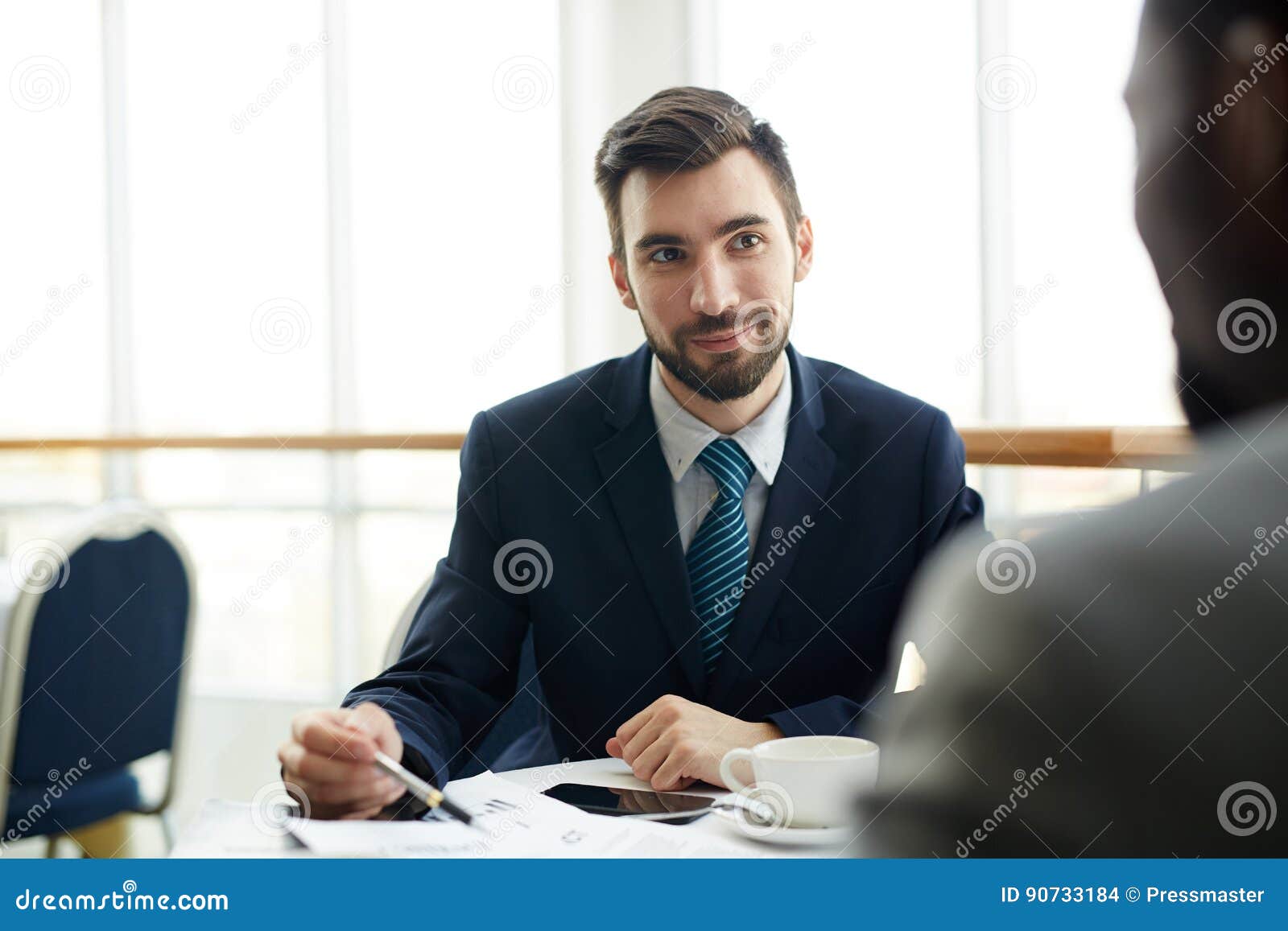 Consulting stock photo. Image of solve, colleagues, group - 90733184