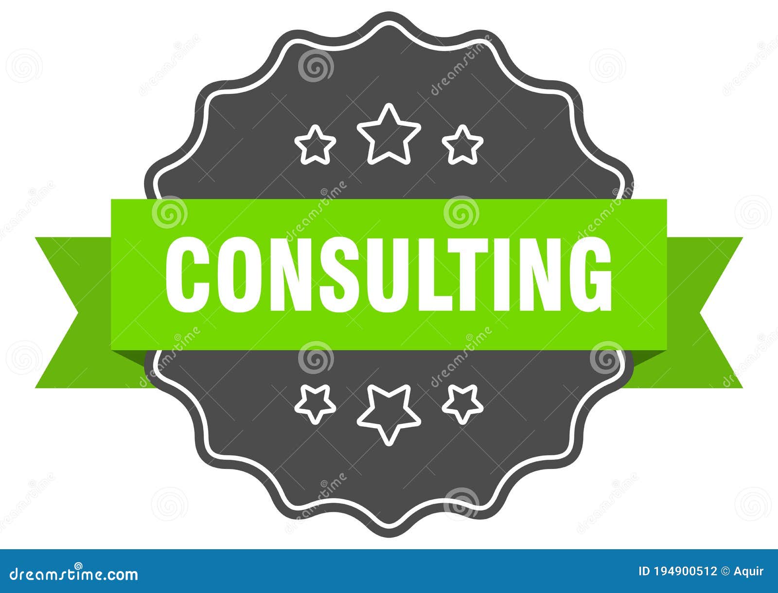 Consulting Label. Consulting Isolated Seal. Sticker. Sign Stock Vector ...