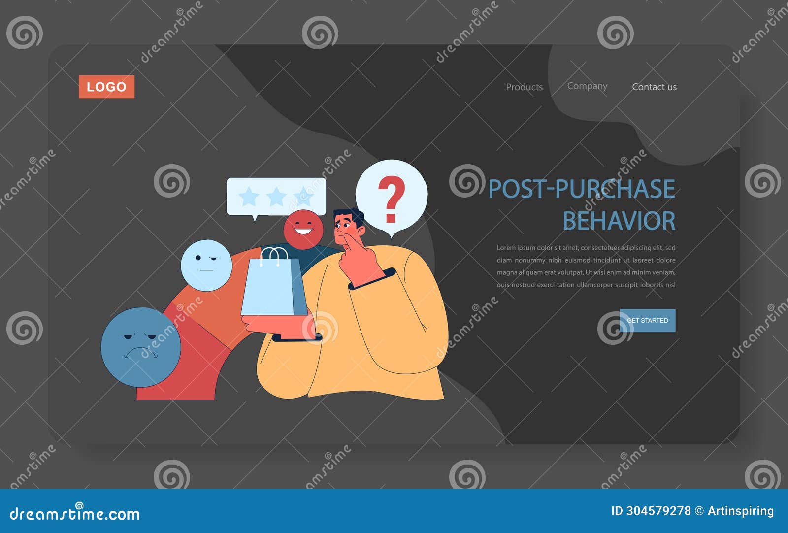 Consumer Behavior. Purchase Expectation and Experience. Stock ...