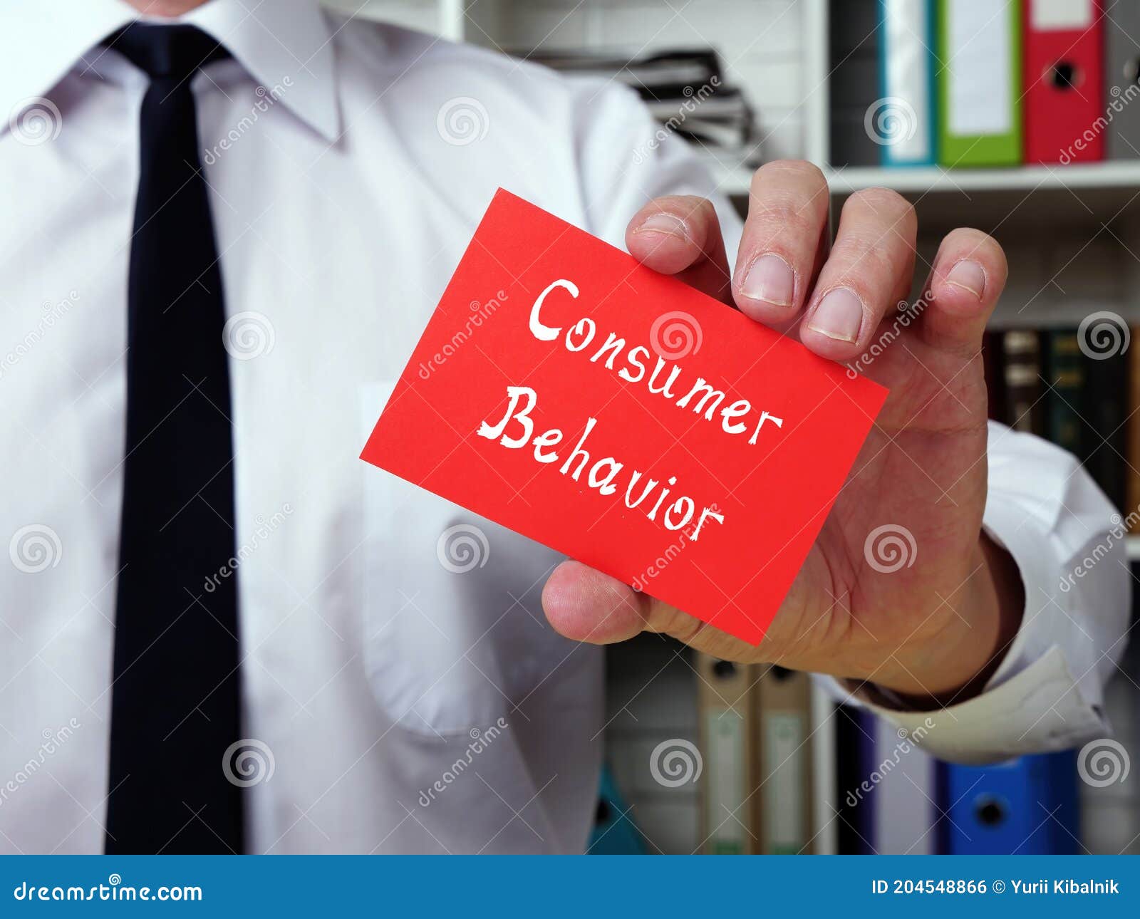 Consumer Behavior Sign on the Page Stock Photo - Image of text, idea ...