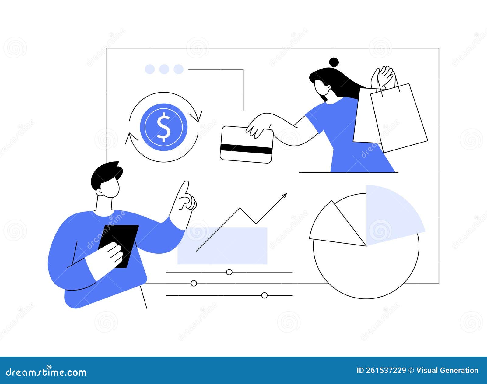 Consumer Behaviour Abstract Concept Vector Illustration. Stock Vector ...