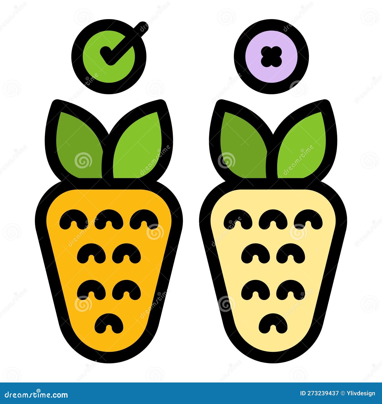 Consumer Choice Icon Vector Flat Stock Illustration - Illustration of ...