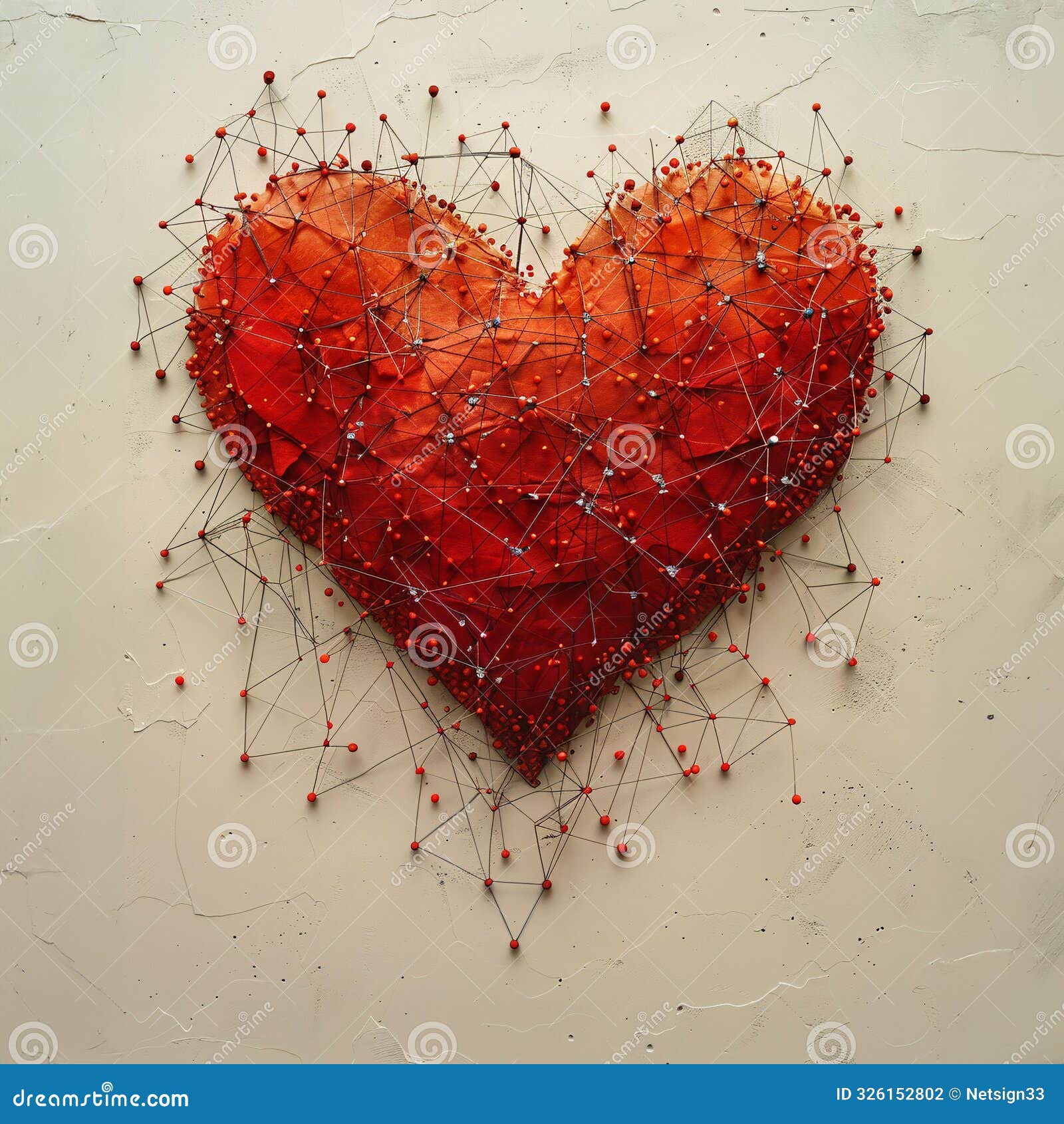Consumer Connections: the Heart of Commerce - a Heart Made of Pins and ...